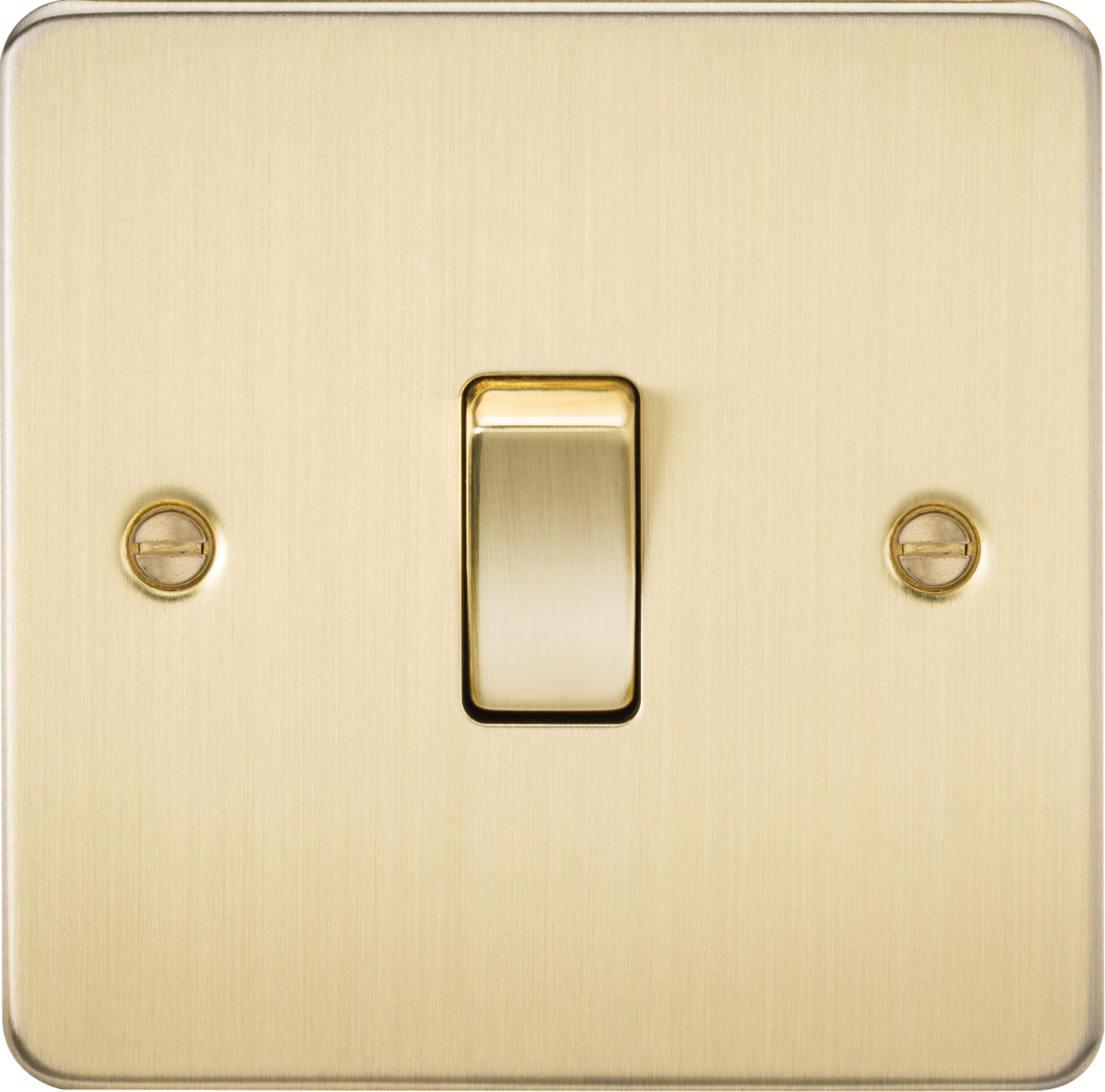 Knightsbridge FP1200BB 10AX 1G Intermediate Switch Brushed Brass – WME