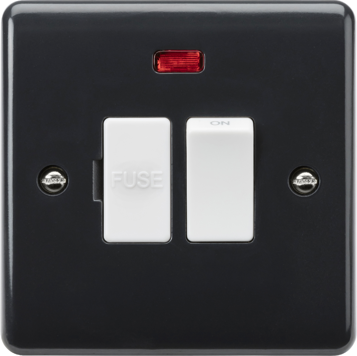 Knightsbridge: PM6300NF, Curved Edge 13A Fused Spur, Neon Indicator ...