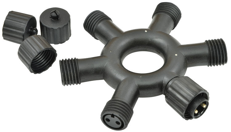 LYYT: 155.492UK, 5-way Outdoor String Light Splitter, Weatherproof ...