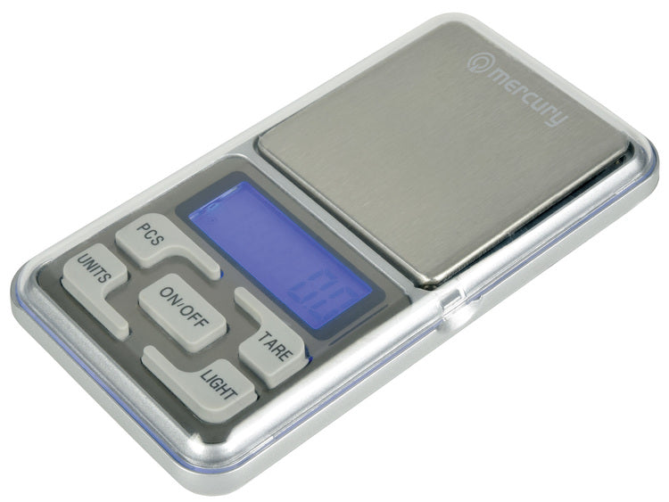 Mercury: 456.049UK, Digital Pocket Scale, Max Load 300g, 0.01g Graduation, LCD Display – WME