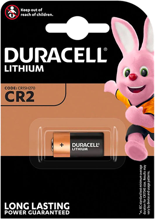Duracell: 656.991UK, CR2 Lithium Battery, 3V, High Drain Power for ...