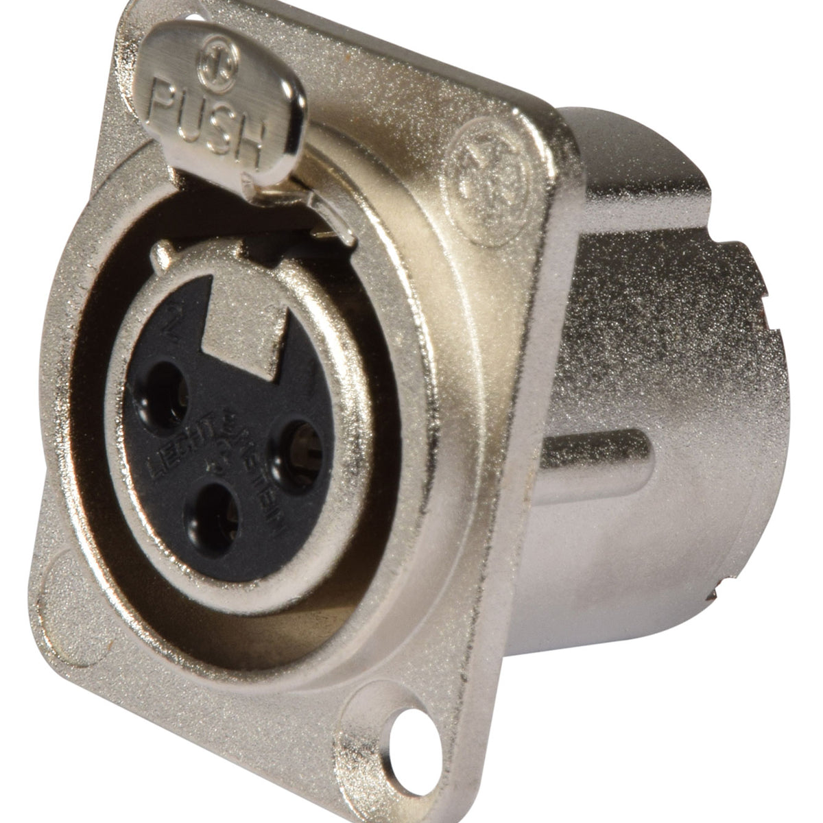 Neutrik 3 Pin XLR Panel Socket 761.660UK | Screw Mount, Solder ...