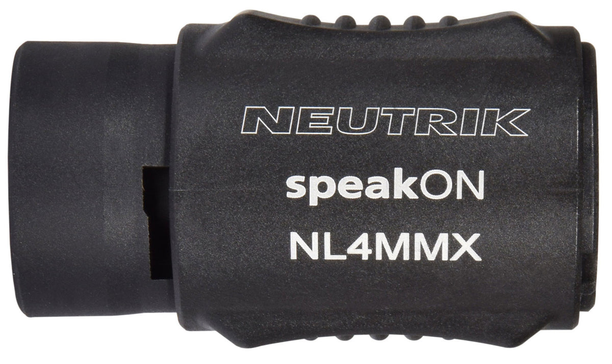Neutrik NL4MMX 4 Pole Lockable Back to Back Coupler 763.469UK – WME