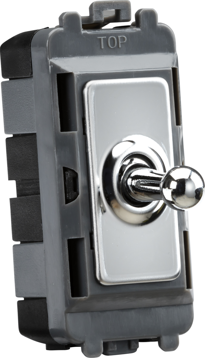 Knightsbridge: GDM01TOGPC, 20AX 1G 2-Way SP Toggle Switch, Polished ...