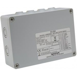 Nittan EV-3IO Module | Triple Input/Output, Short Circuit Isolator – WME