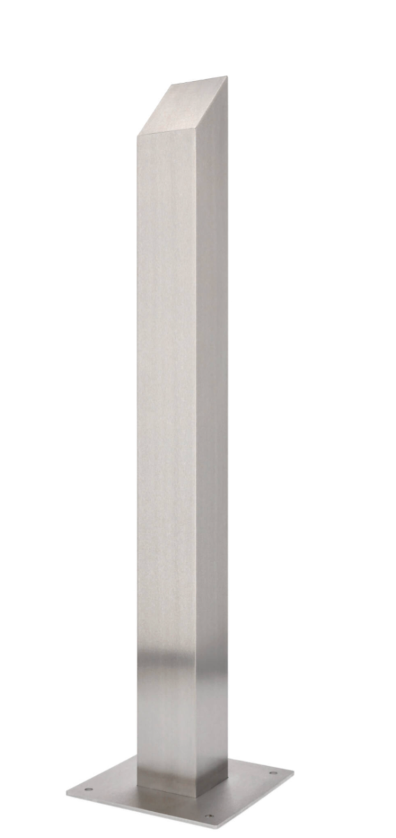 CDVI RPSS Angled Stainless Steel Post for Keypads & Readers – WME