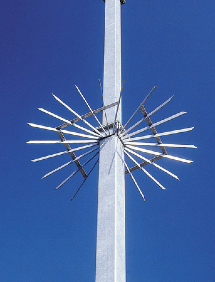 WME: SGP3, Anti Climb Guards for ACP3 Wall Mounted Pole, High Tensile ...